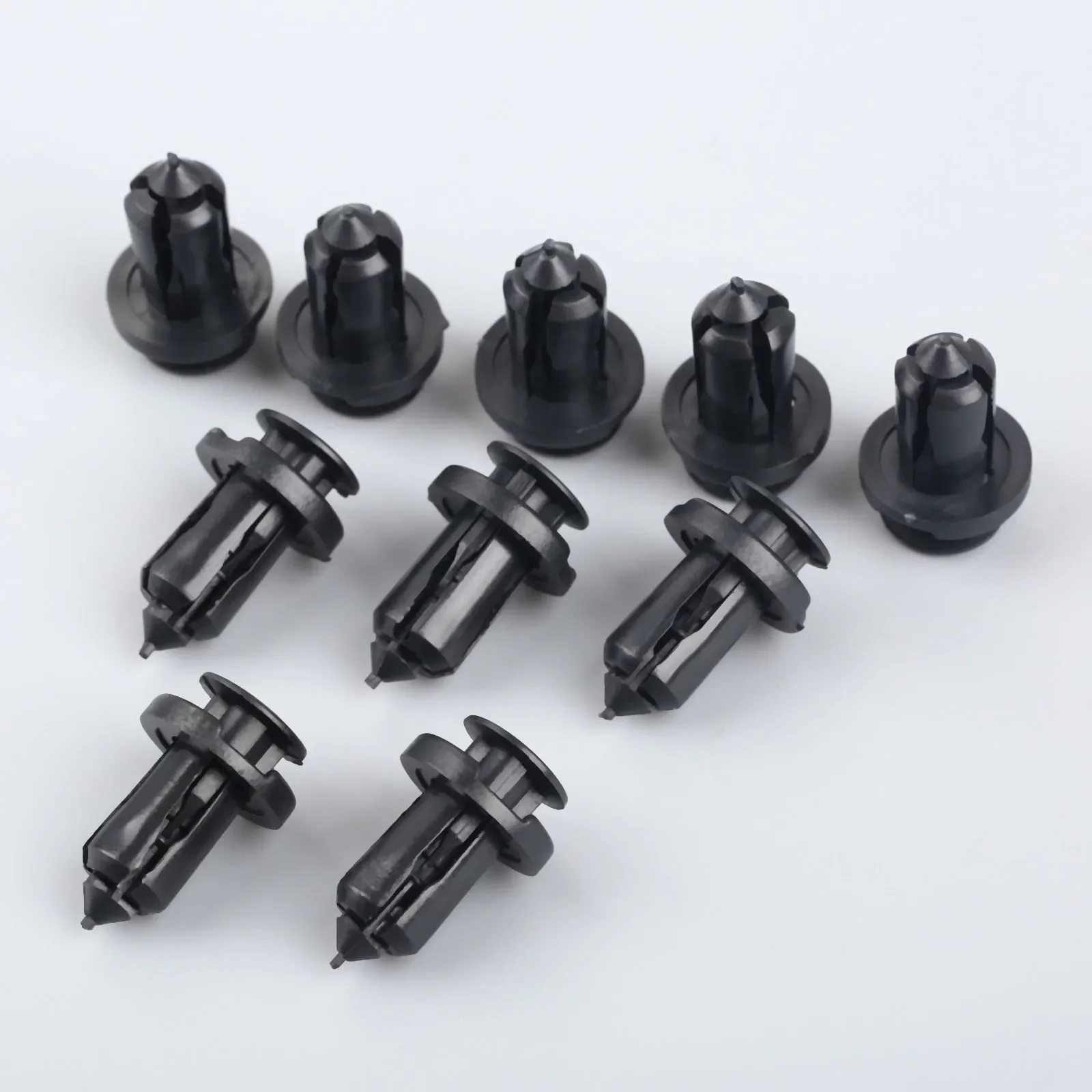 10Pcs-For-Subaru-Plastic-Rivet-Bumper-Clips-10-5mm-Hole-Auto-Engine ...