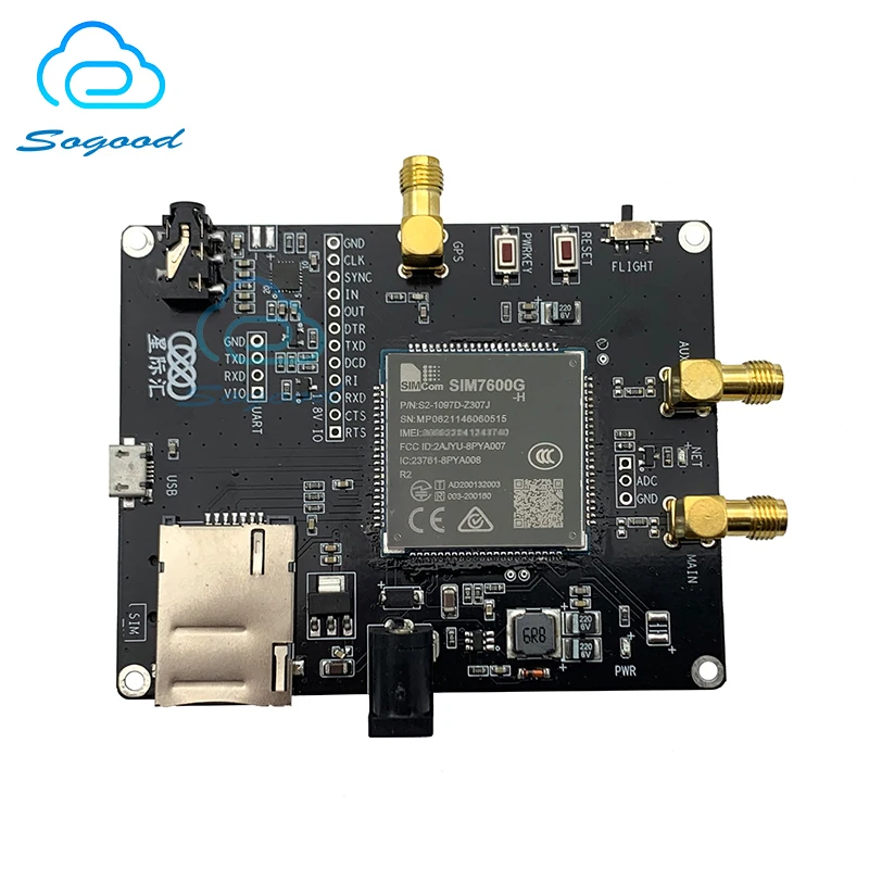 Simcom Sim7600g-h Breakout Board Evb Board Global Band Cat4 Module ...