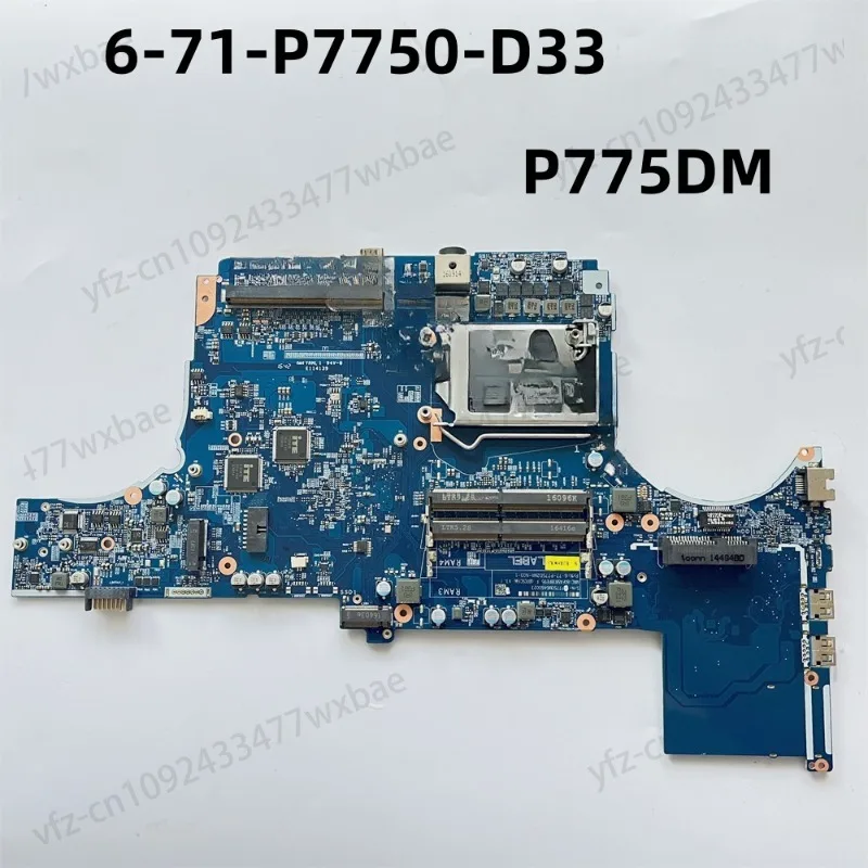Original-ZX7-SP501-P775DM-P775-Laptop-Motherboard-6-71-P7750-D33-6-77 ...