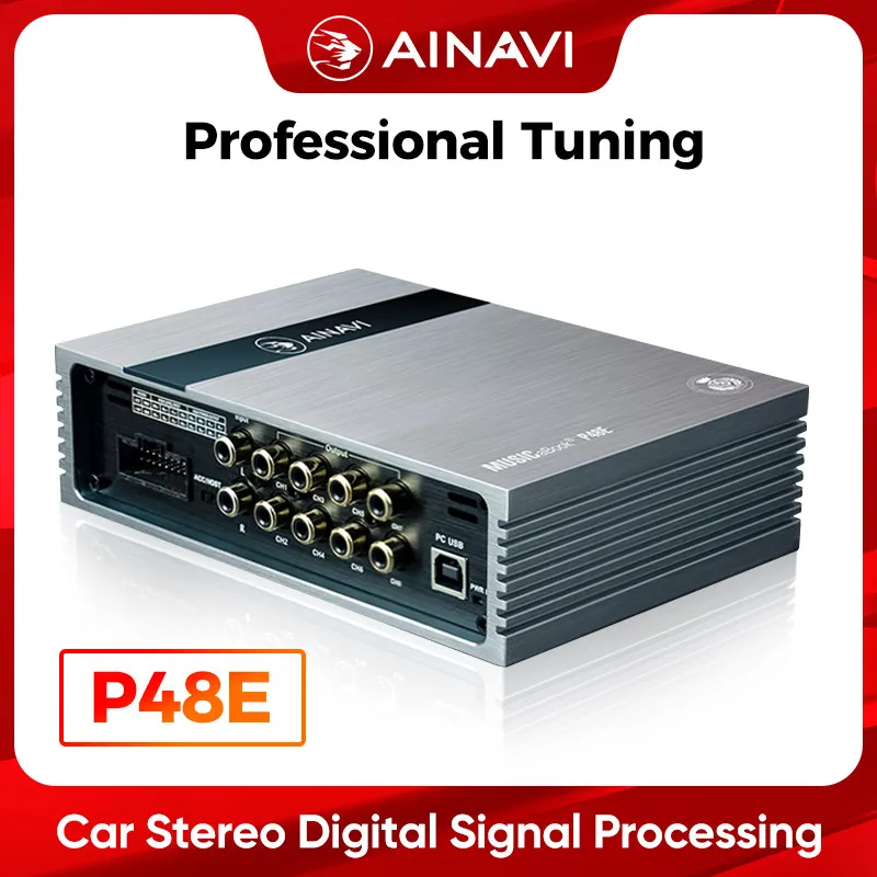 Ainavi-P48E-Car-DSP-Digital-Signal-Processor-Universal-Car-Amplifier-31-Band-Equalizer-8-Channel ...
