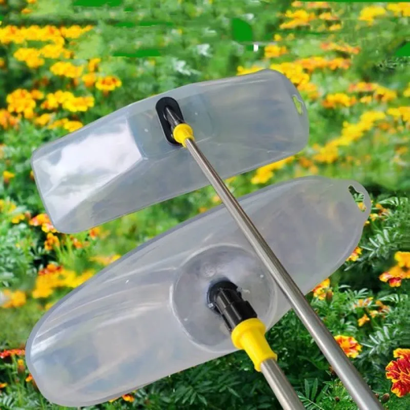 Garden-Windproof-Sprayer-Power-Sprinkler-Cover-Transparent-Fan-type ...
