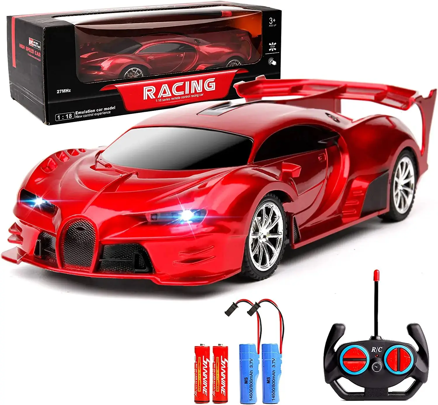 1-18-RC-Car-With-Led-Light-2-4G-Radio-Remote-Control-Cars-Sports-High ...