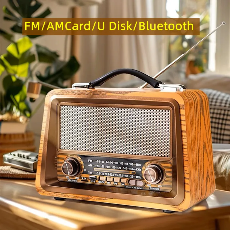 Radio-with-Wireles-Bluetooth-Link-USB-Mp3-Player-Outdoor-Portable ...