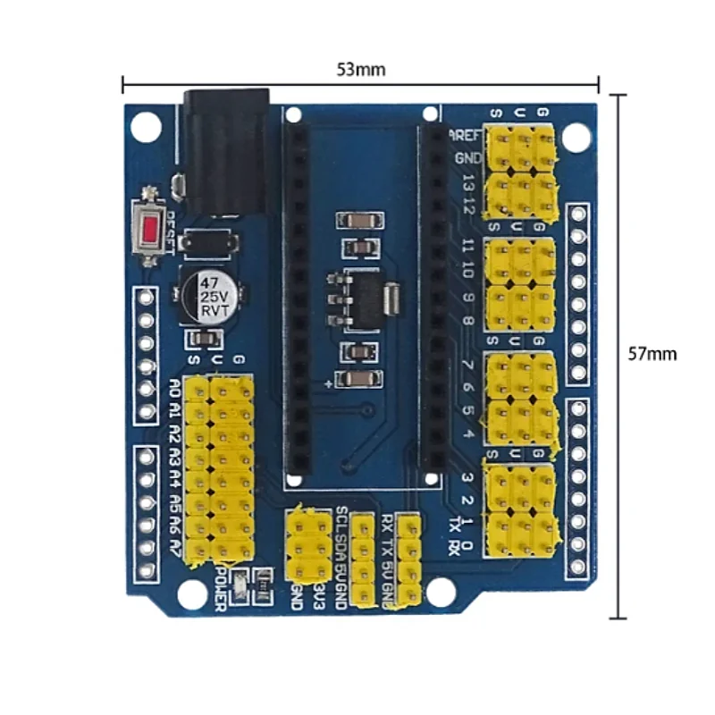 UNO-NANO-IO-Shield-V3-0-3-0-controlador-adaptador-de-Terminal-placa-de ...