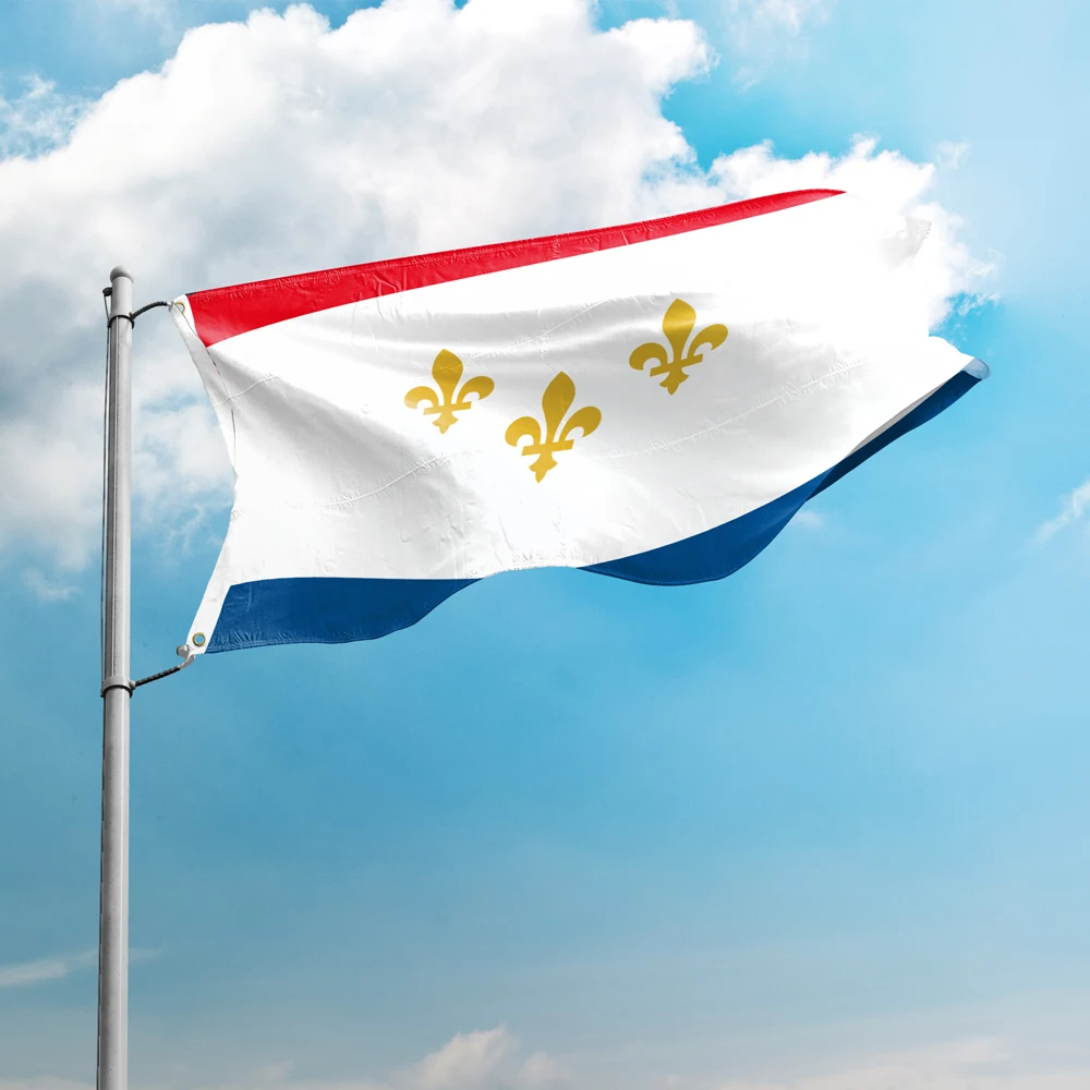 Louisiana New Orleans Flag 3*5ft 90*150cm Usa States City Flags America ...