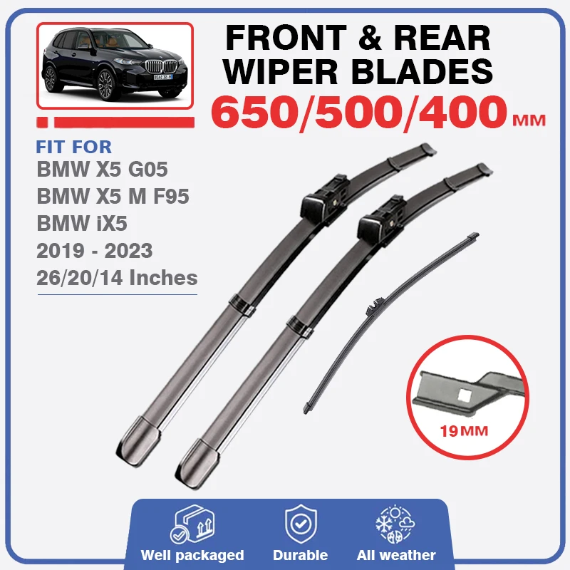 For-BMW-X5-G05-X5M-F95-IX50-2019-2020-2021-2022-2023-Front-Rear-Wiper ...