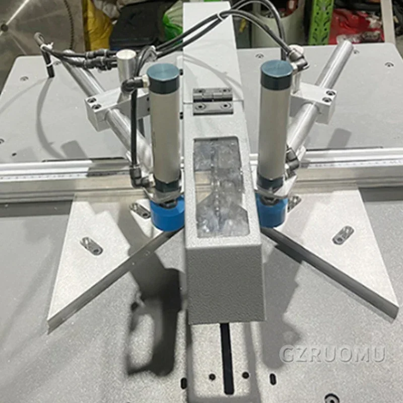 Semi Auto Dual Angle Cutter 45°90° Door Window Aluminum Alloy Profile ...