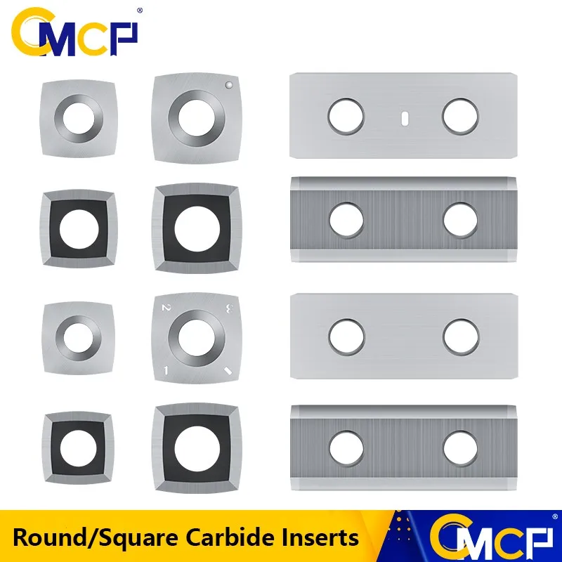CMCP Square Carbide Inserts Cutter Blades Replacement Square Knives for ...