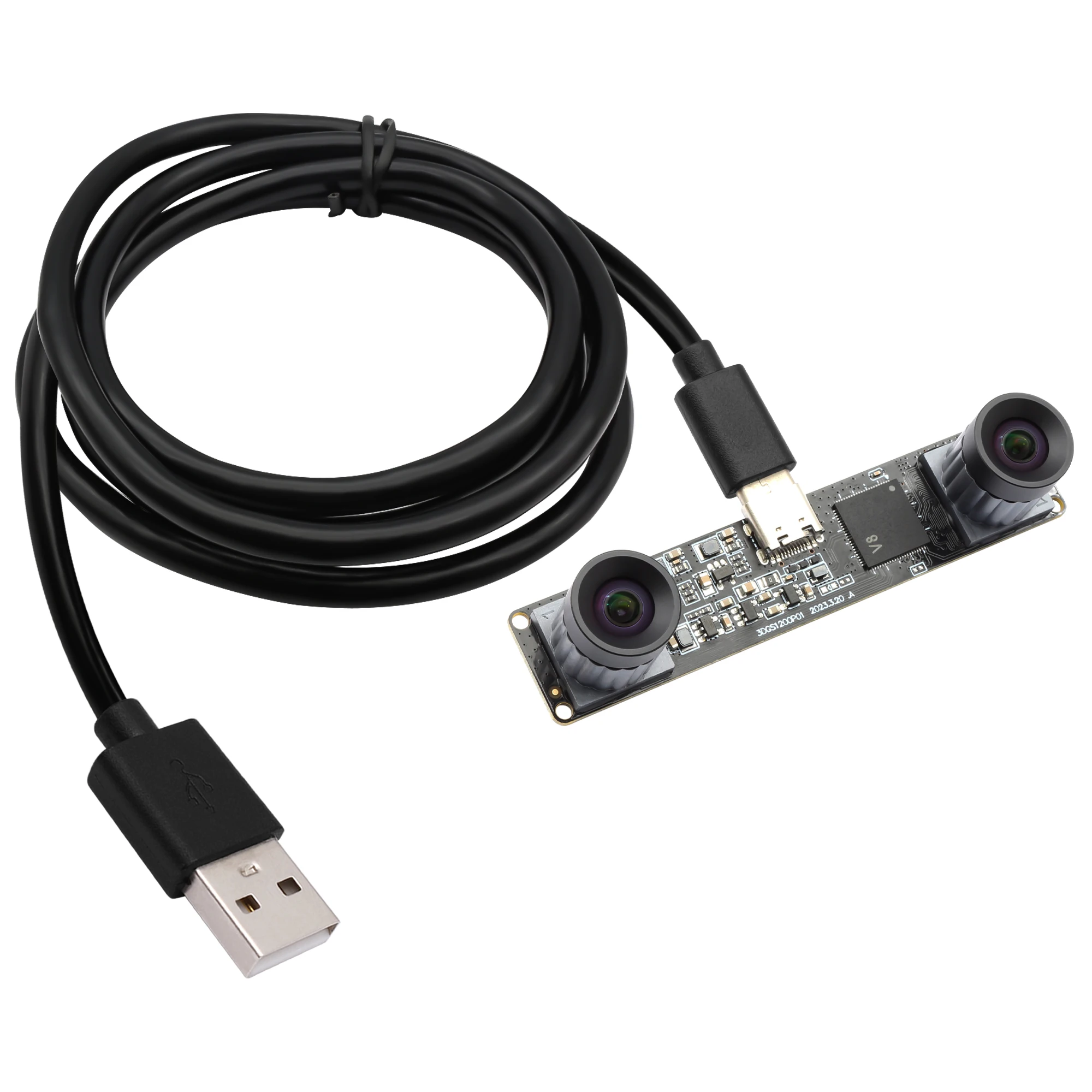 ELP-3D-Stereo-Camera-Module-Dual-synchronization-Lens-Global-Shutter ...