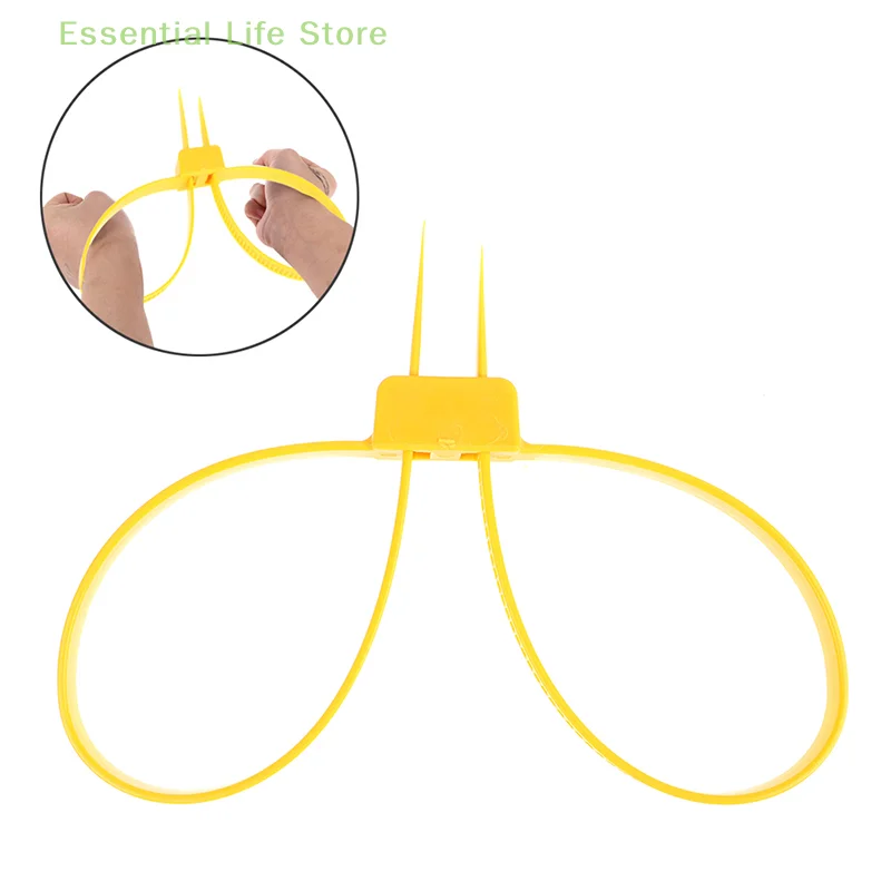 1-Pc-Police-Handcuff-Disposable-Double-Flex-Plastic-Cable-Tie-Zip-Tie ...