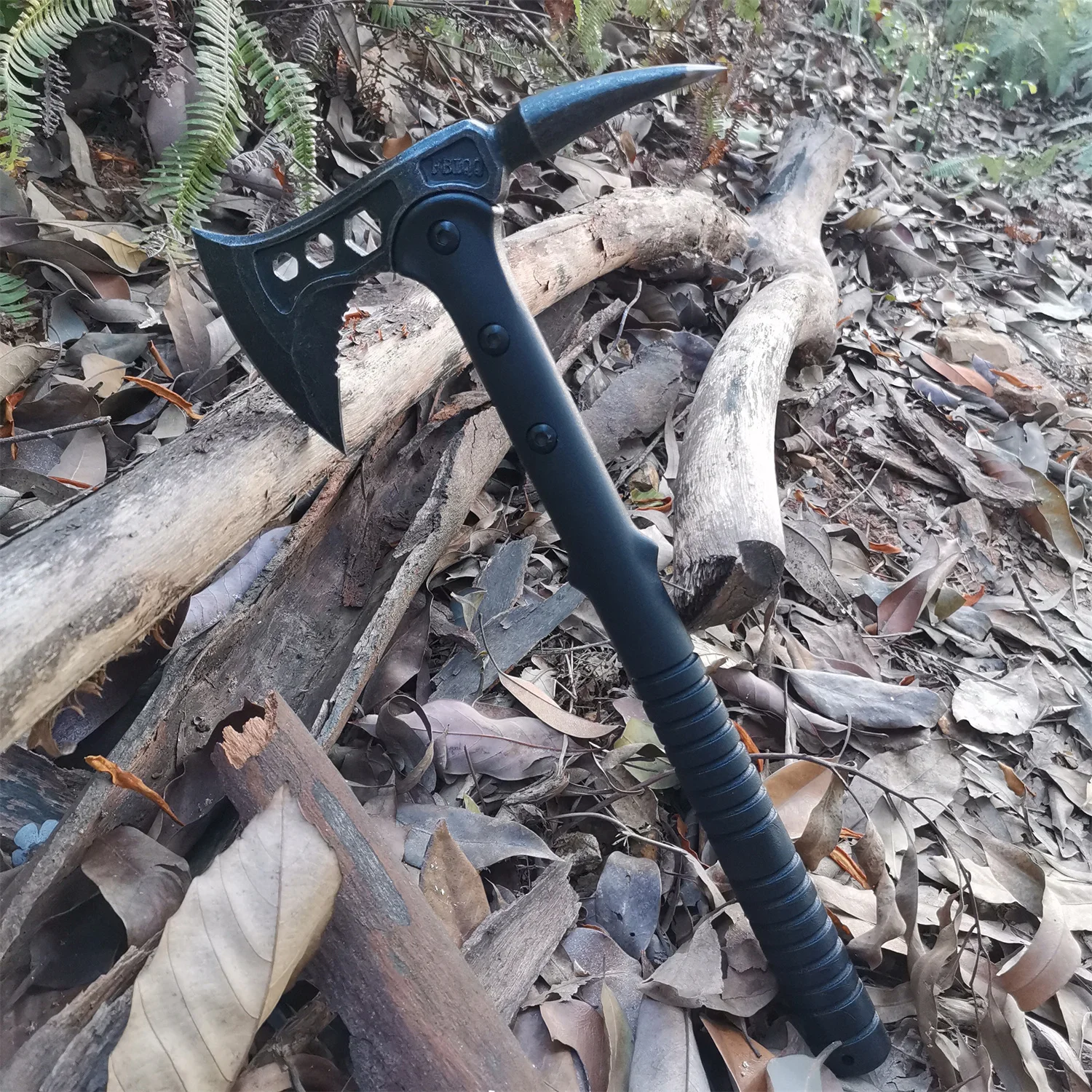 Hacha-de-supervivencia-de-construcci-n-de-acero-forjado-para-acampada ...