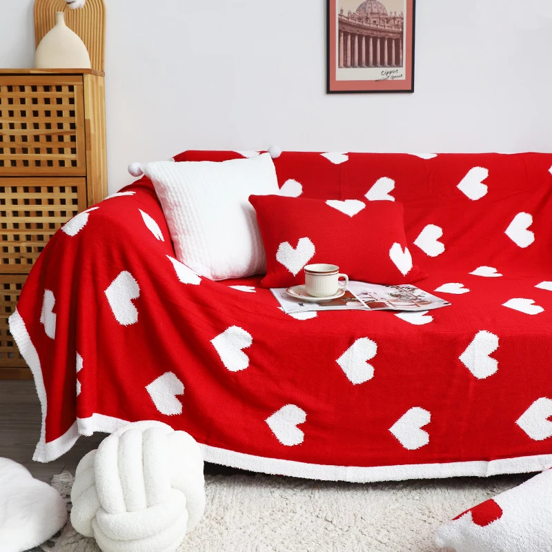 Sweet-Love-Heart-Blanket-Valentine-s-Day-Soft-Sofa-Cover-Knitted-Throw ...