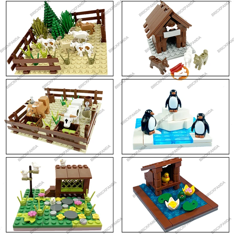 City Farm Animal Building Block | Farm Animals Blocks Bricks | Building ...