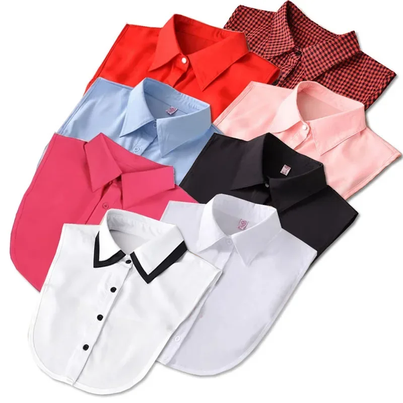 Fake-Collar-Shirt-Women-False-Collar-Woman-Autumn-Spring-Detachable ...