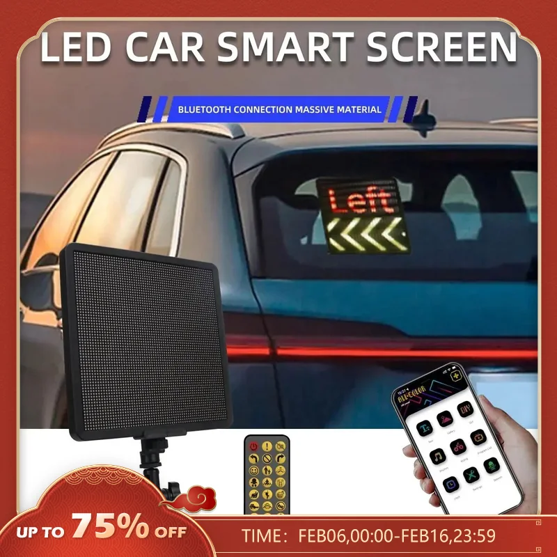 DIY-Car-LED-Sign-Smart-LED-Mobile-Phone-APP-Control-Matrix-Pixel-Panel ...