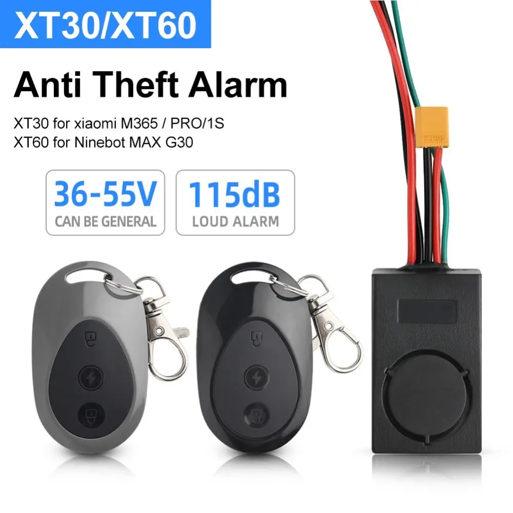 36V-55V-Anti-Theft-Alarm-System-Electric-Scooter-Remote-Control-Anti ...