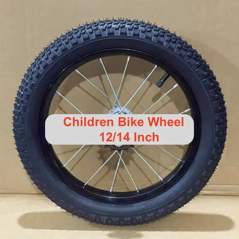 Children's Bicycle Steel Front Or Rear Wheels 12/14 Inch Bicycle Rim ...
