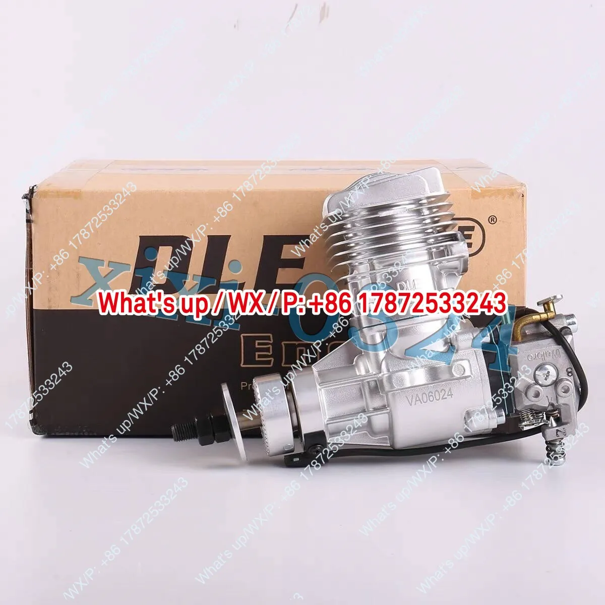 New In Box DLE Engines DLE20RA Gas Rear Exhaust w/Elec Ignition 20CC ...