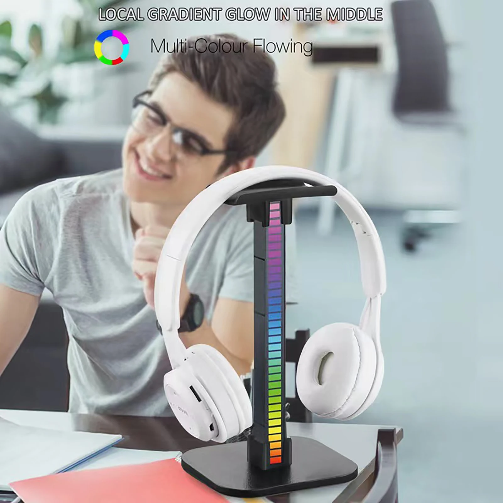 Gamer Pc Accessories | Headphones Stand | Led Strip Light | Headset ...