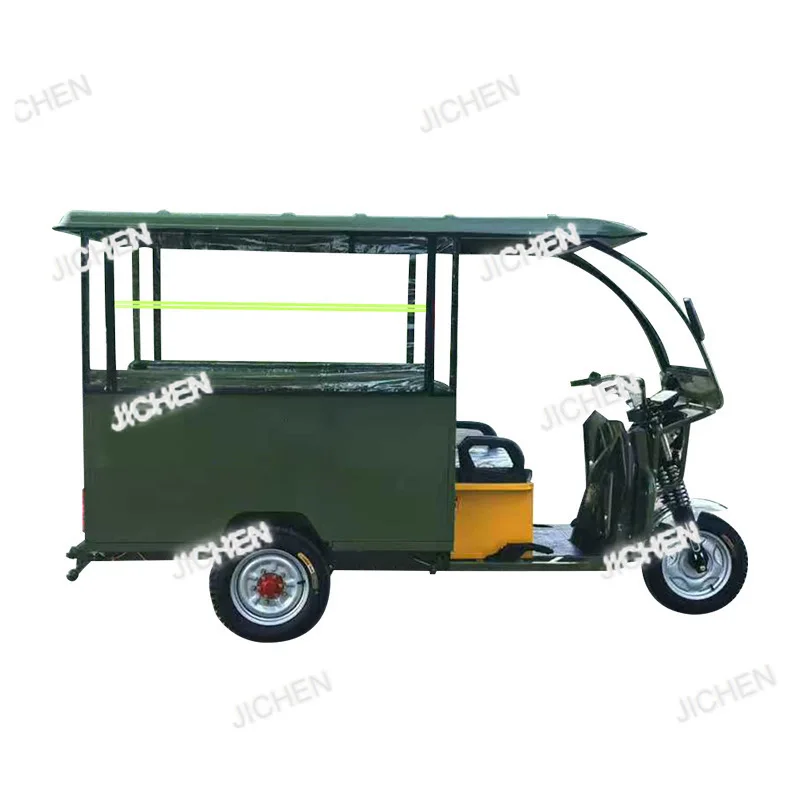 01-G1 three-wheeled electric vehicle passenger with canopy multi-seater ...