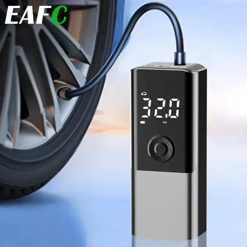 EAFC-Wireless-Car-Air-Pump-6000mAh-Rechargeable-150PSI-Portable-Digital ...