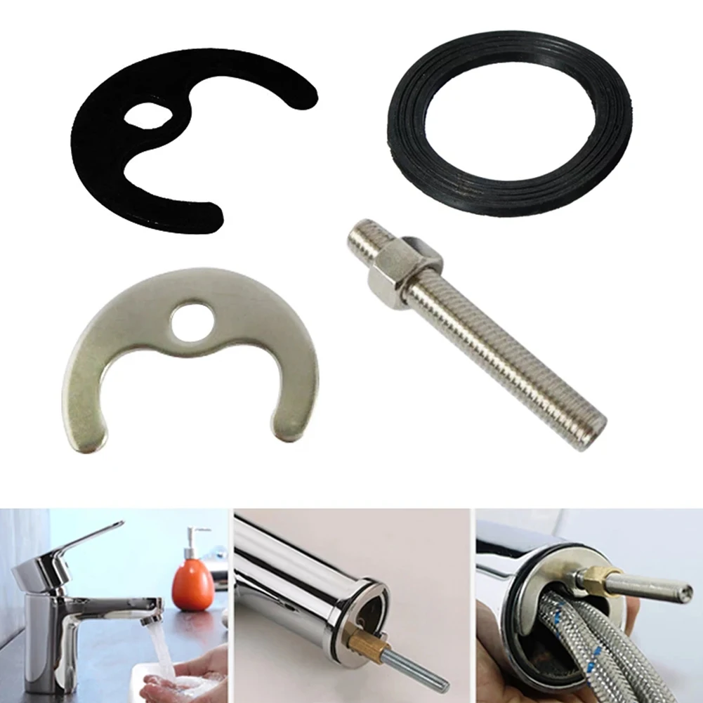 Tap Faucet Fixing Fitting Kit Bolt Gasket Monobloc Basin Mount Kit ...