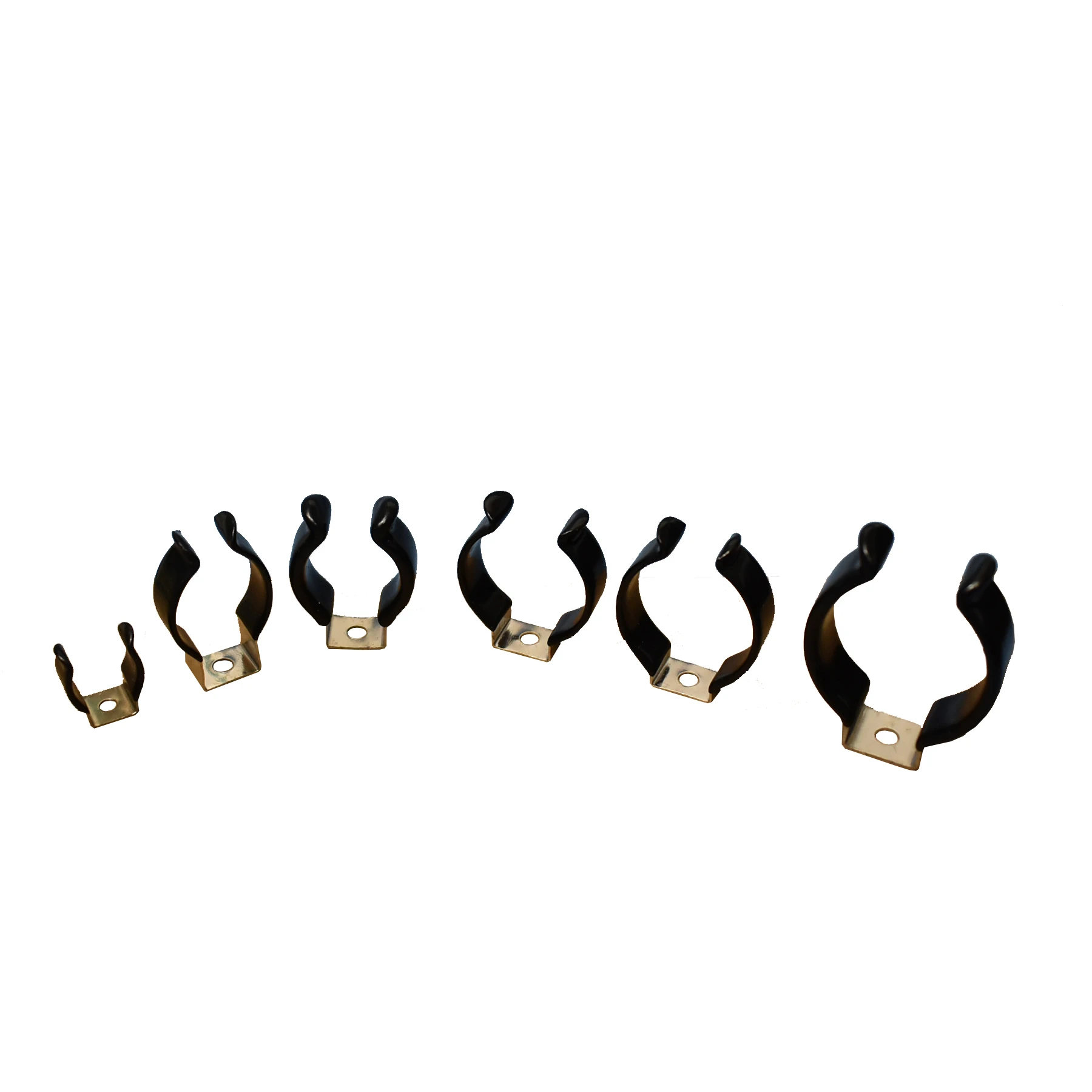 Black PVC T5 T8 T9 T10 T12 Tube Holders LED Light Bulb Clamps Support ...