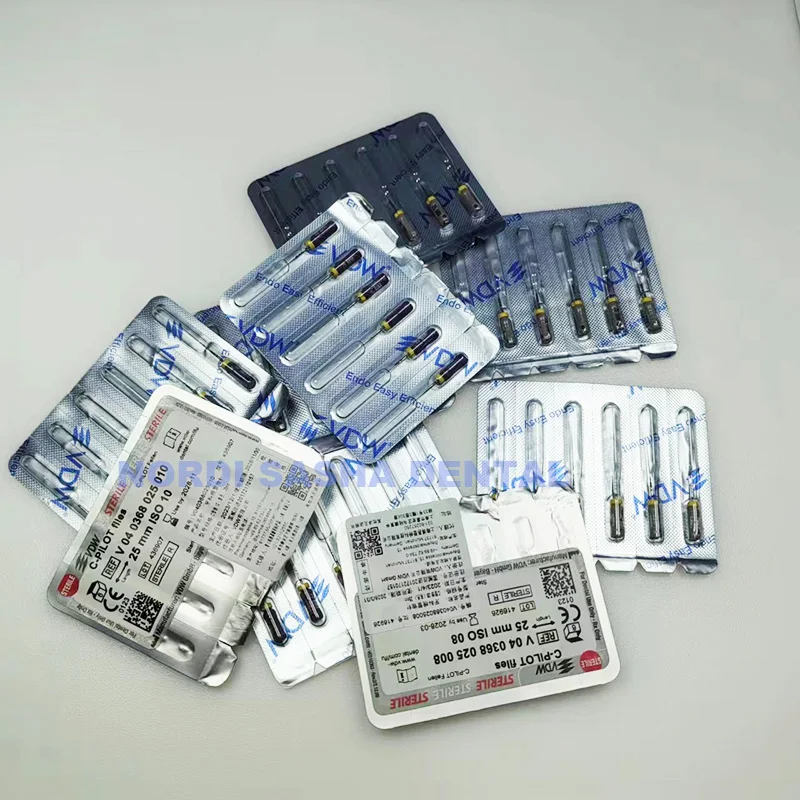 4Packs-Lot-VDW-STERILE-C-PILOT-Files-Dental-Endo-VDW-C-PILOT-Files-For ...