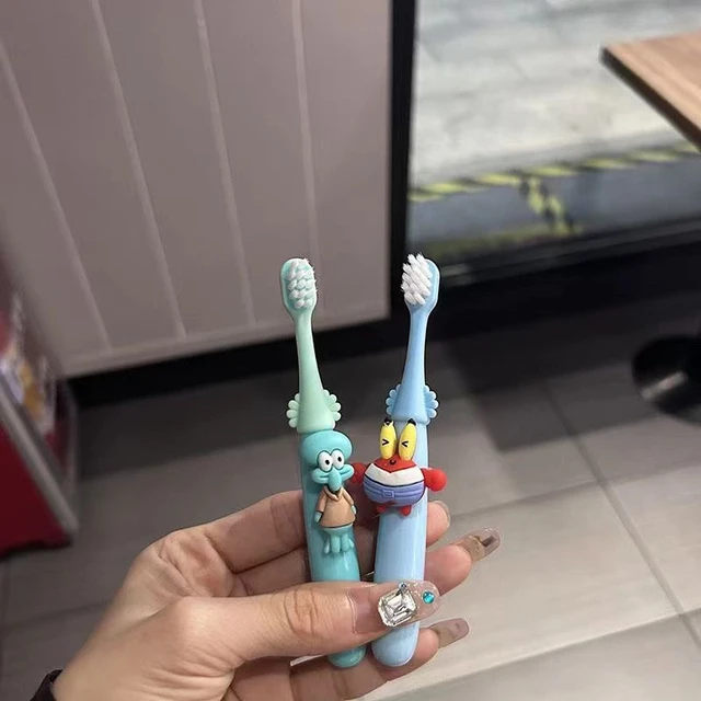 Patrick Star Brushing His Teeth