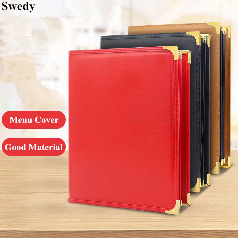 A4-PU-Leather-6-Pages-12-Views-Restaurant-Cafe-Menu-Covers-8-5-x-11 ...