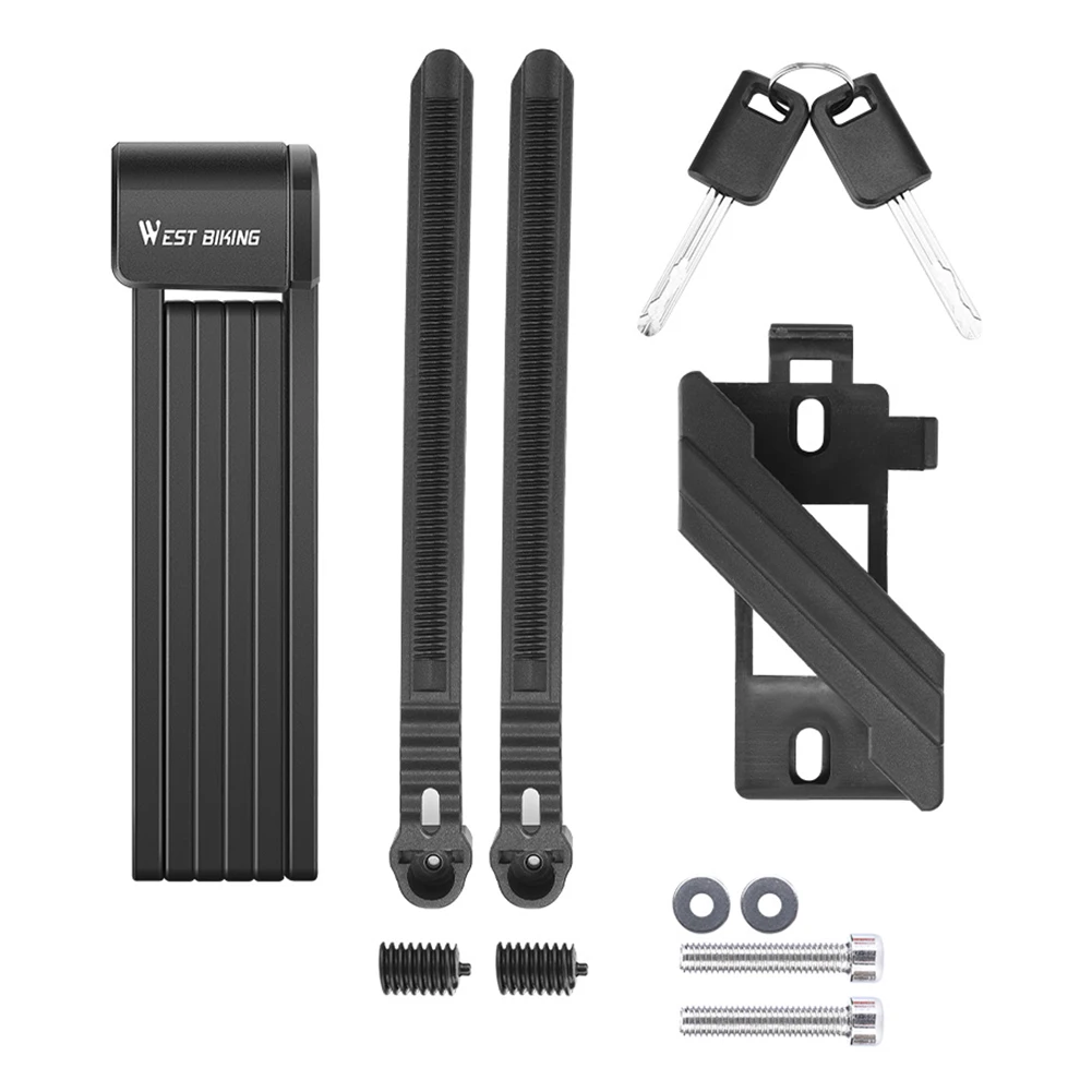 Serrure pliante antivol professionnelle,étanche,en acier allié,pour ...