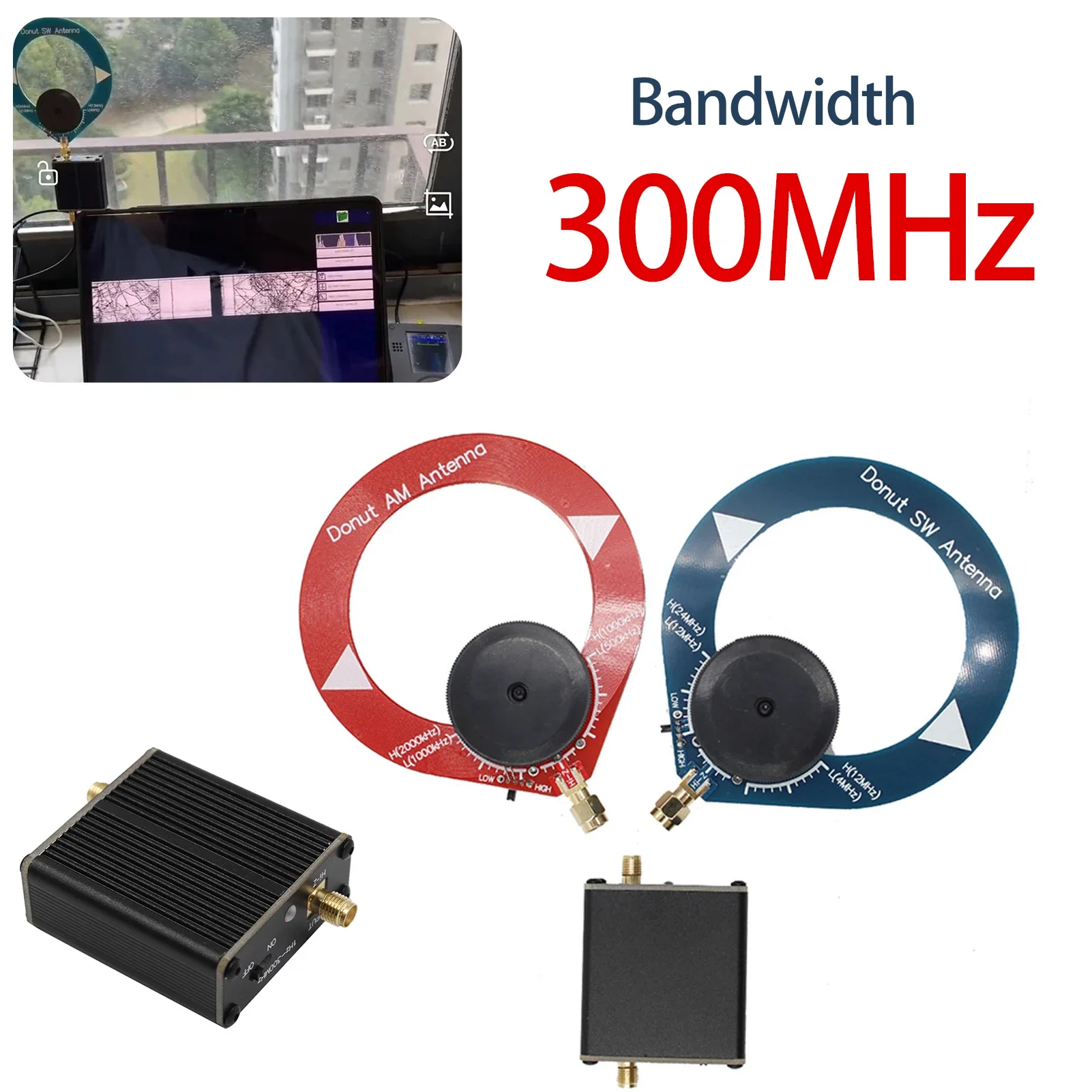 Donut-AM-MW-SW-Antenna-Mini-Loop-Antenna-for-HFDY-Malahiteam-DSP-DSP2 ...