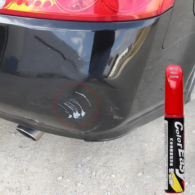 5/10pc Black Silver White Red Car Paint Scratch Repair Scratch Pen ...