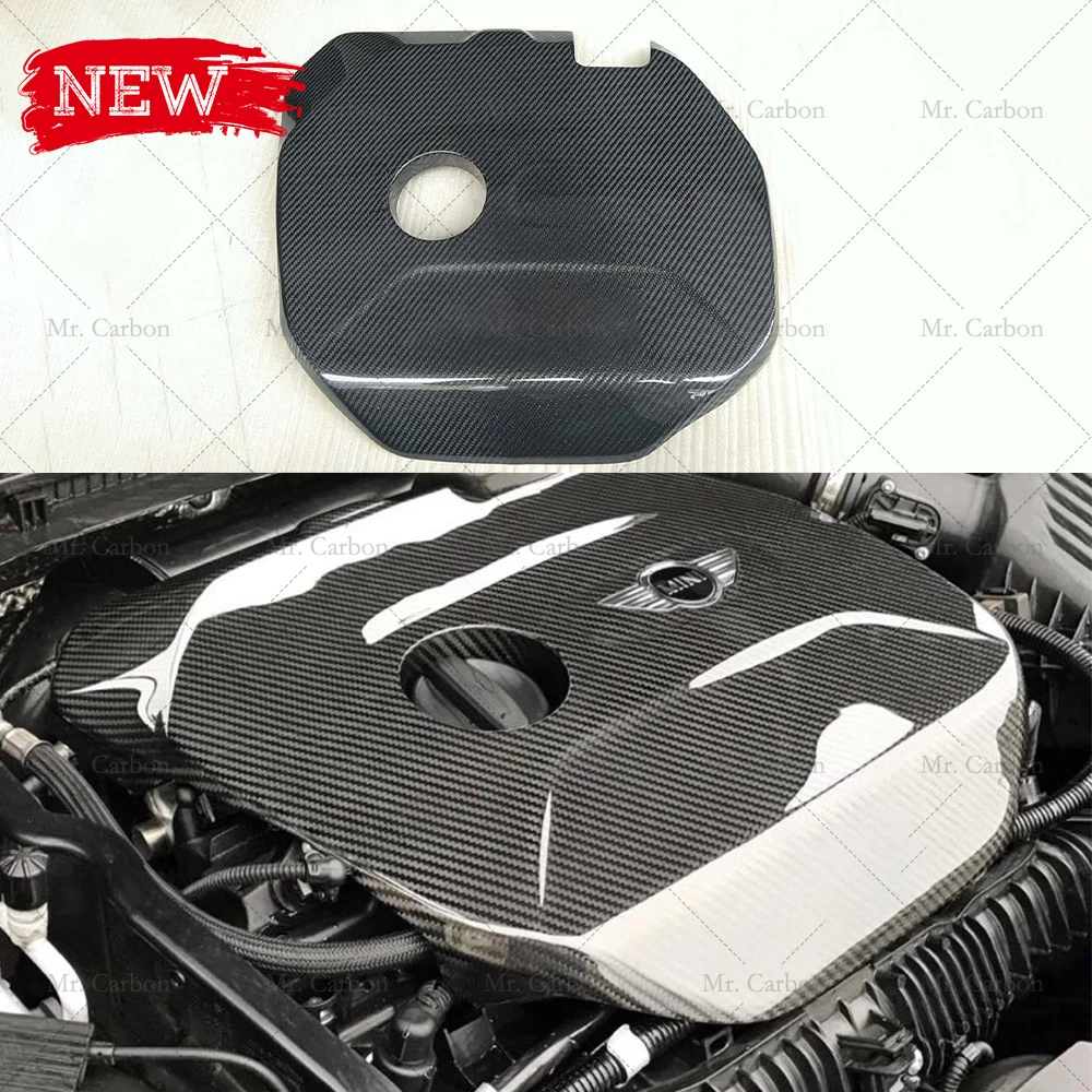 FOR MINI F56 COOPER S OEM CARBON FIBER ENGINE COVER TRIM BODY KIT ...