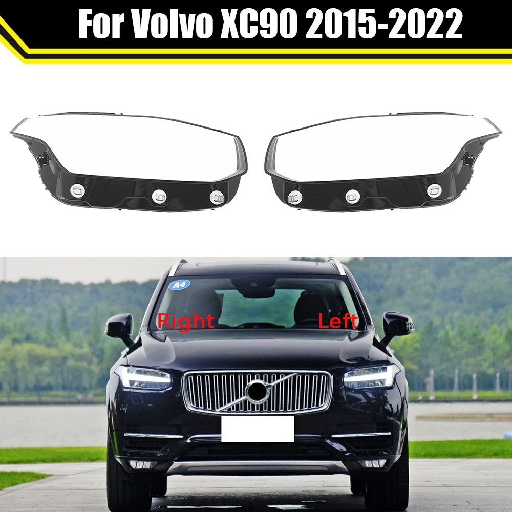 Car Front Headlight Lens Glass Auto Shell Headlamp Caps Lampshade Head ...