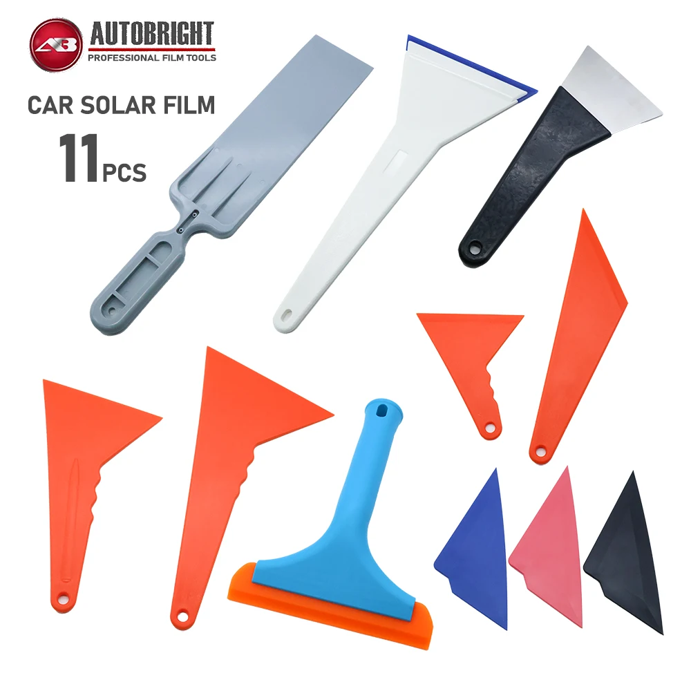 AUTOBRIGHT 11-Piece Professional Car Window Tinting Tool Set with ...
