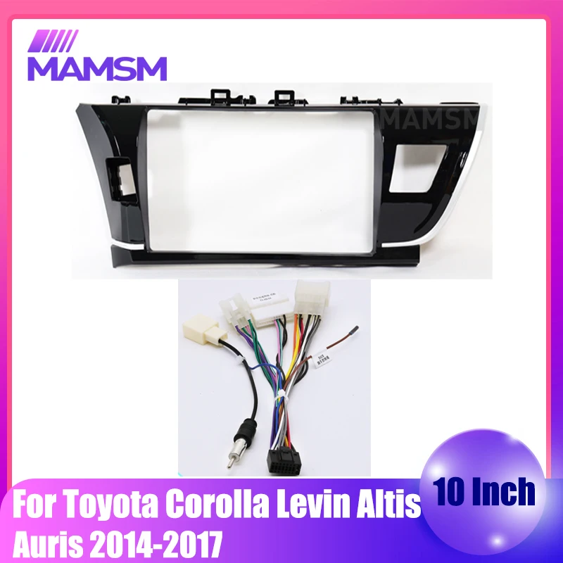 10-Inch-Android-2Din-Car-Radio-Fascia-For-Toyota-Corolla-Levin-Altis ...