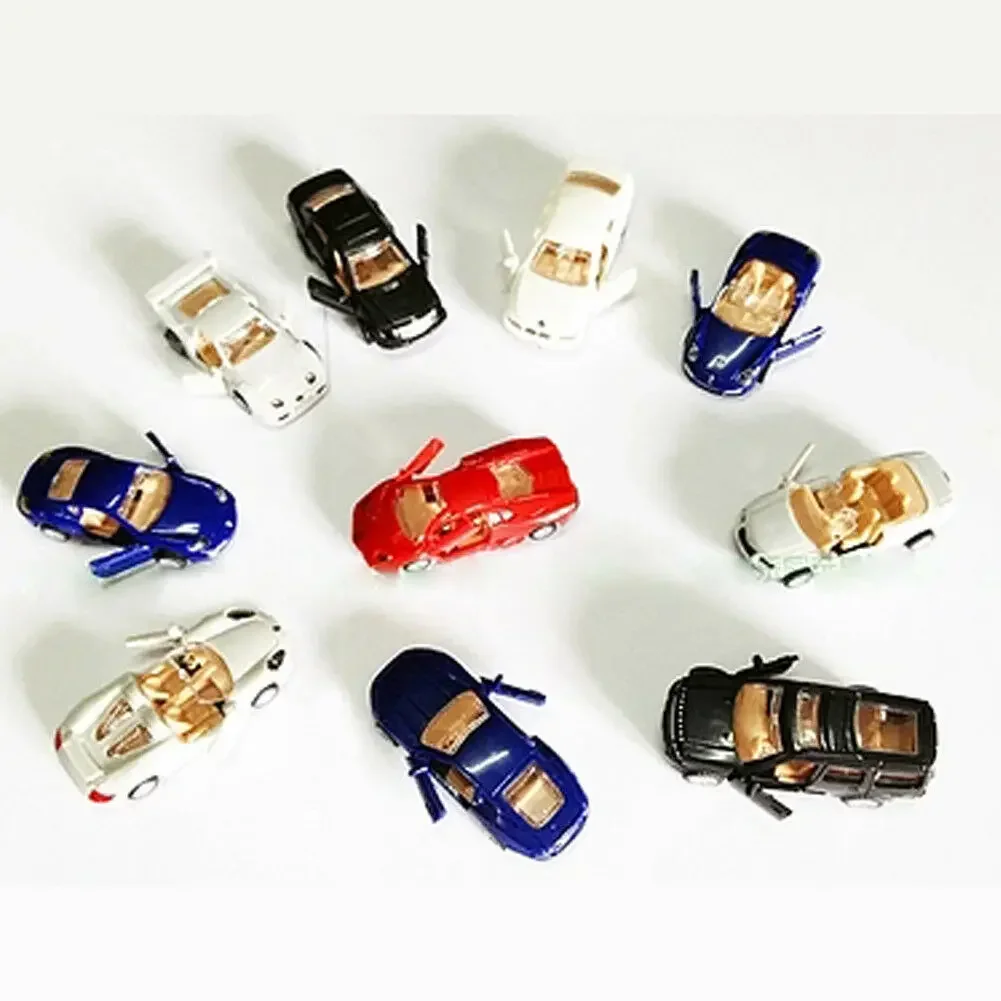 1-87-Scale-4D-Plastic-Assemble-Car-Scale-Modern-Cars-Collection-Puzzle ...