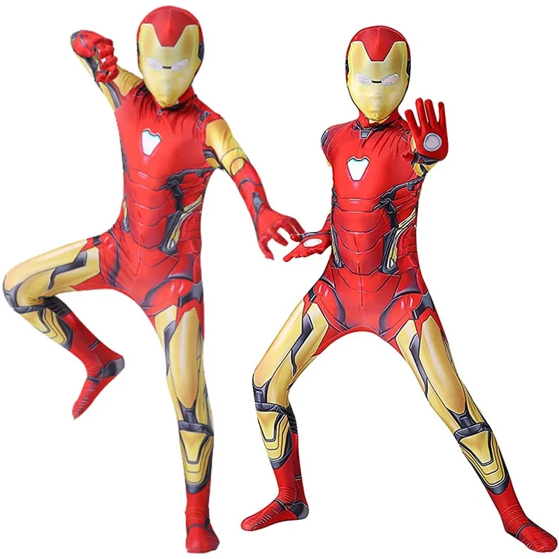 Anime-Iron-Man-Cosplay-Kostuum-Superheld-Iron-Man-Jongens-Meisjes ...