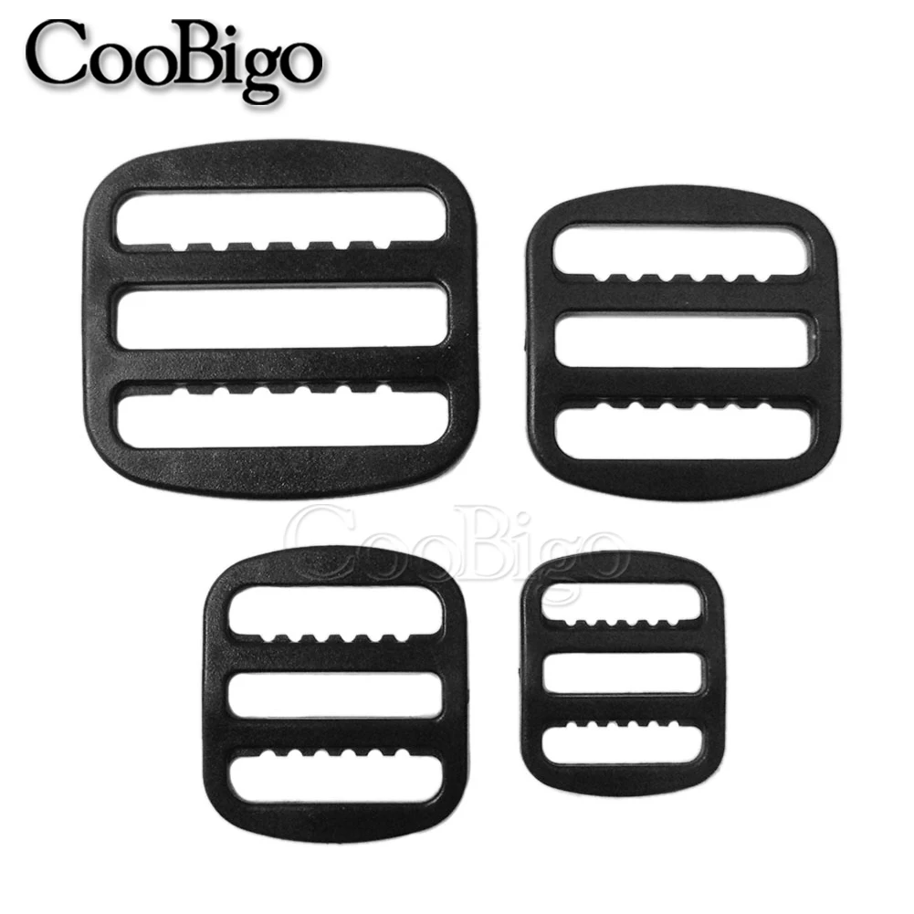 5pcs-Dual-Adjuster-Tri-Glide-Slider-Ladder-Lock-Buckle-Webbing-Fastener ...