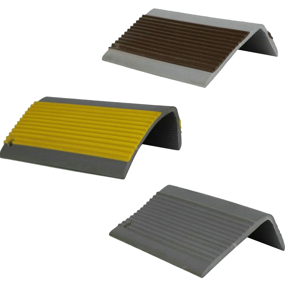 PVC-Stair-Anti-Slip-Nosing-100cm-Rubber-Angle-Step-Edge-Hard-Wearing ...