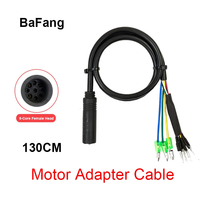 Bafang Front Rear Wheel Drive Motor Extension 9-Pin Motor Modification ...