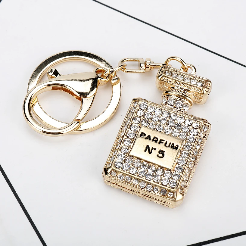 With-Rhinestone-Perfume-Bottle-Keychain-Alloy-Keychain-Accessories ...