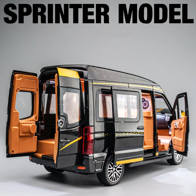 1-24-Alloy-Bus-BenzS-Sprinter-MPV-Van-Alloy-Toy-Car-Diecast-MPV-Model ...