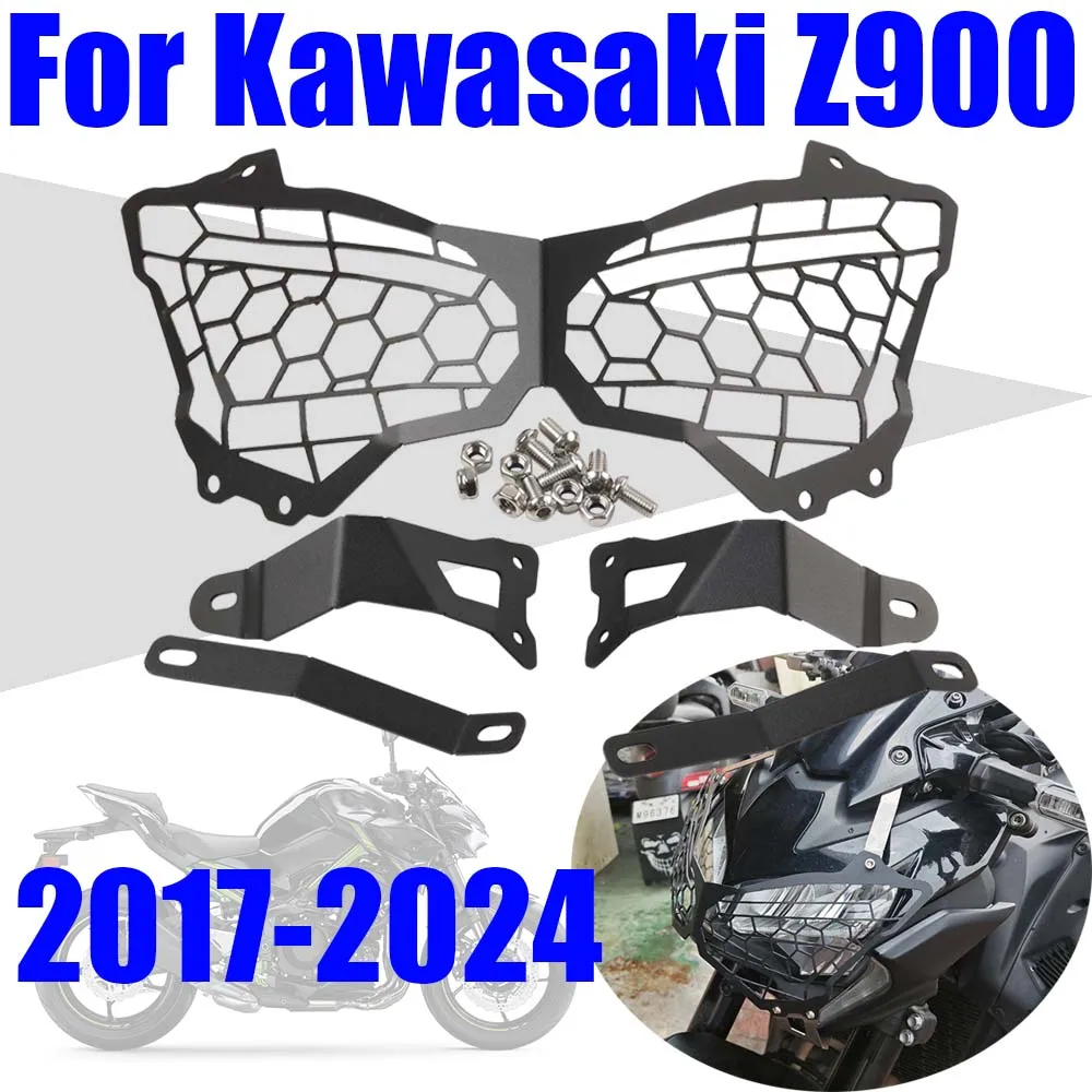 Motorcycle-Accessories-Headlight-Guard-Grille-Cover-Protector-Headlamp ...