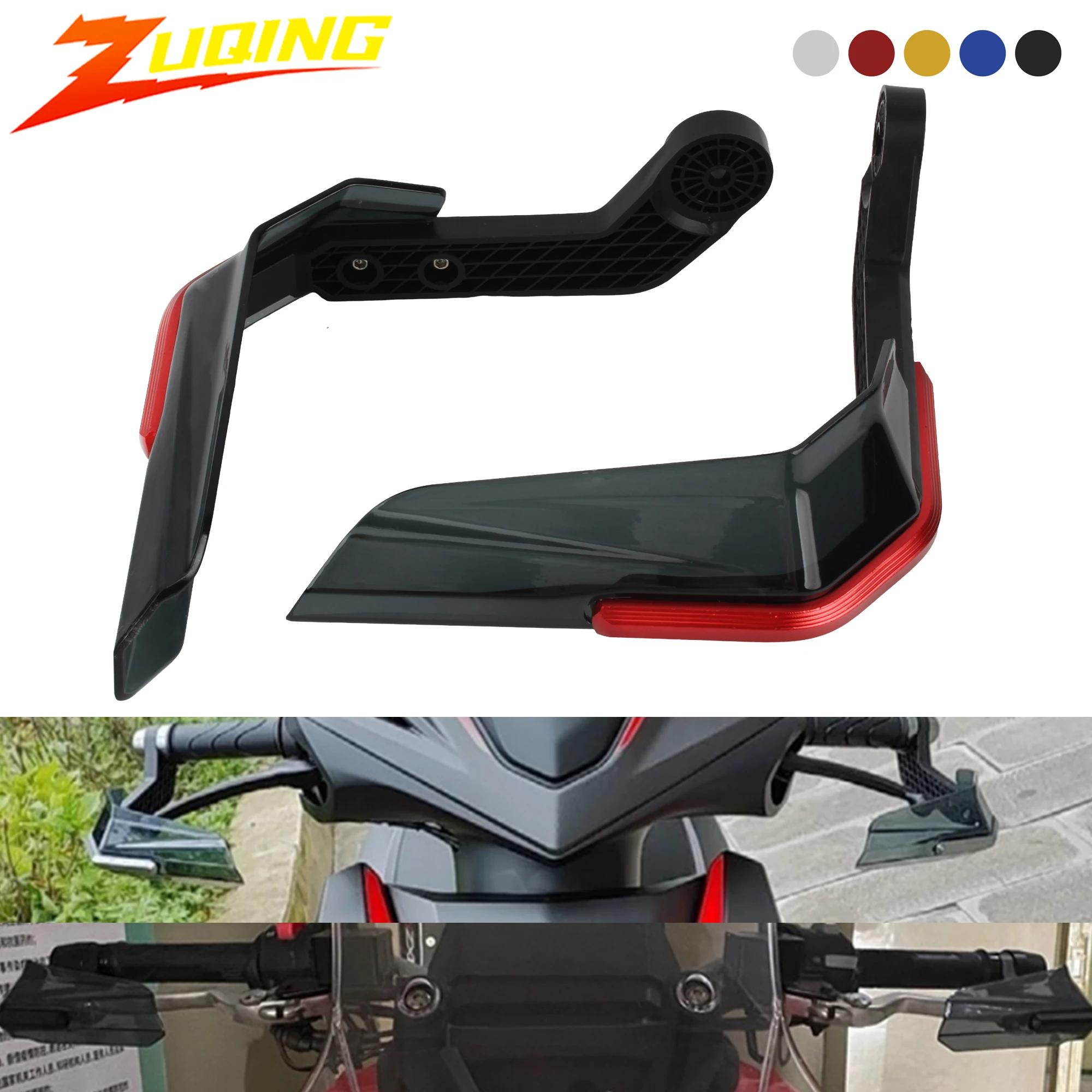 Motorcycle-Hand-Guards-Hand-Universal-Windproof-Protective-Handguard ...