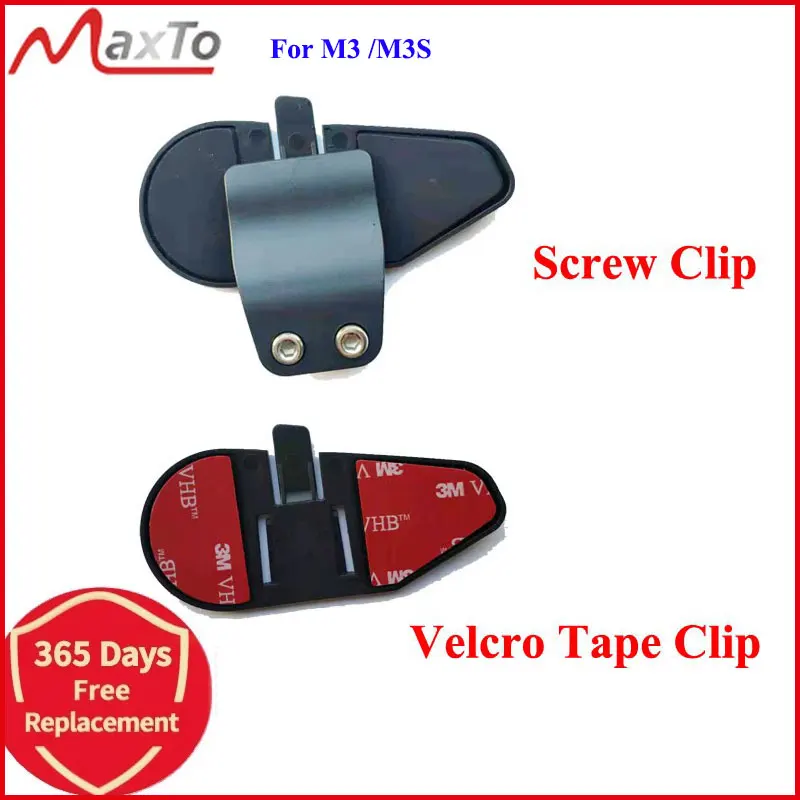 Original Maxto M3 M3S Motorcycle Helmet Headset Intercom Bracket Mount ...