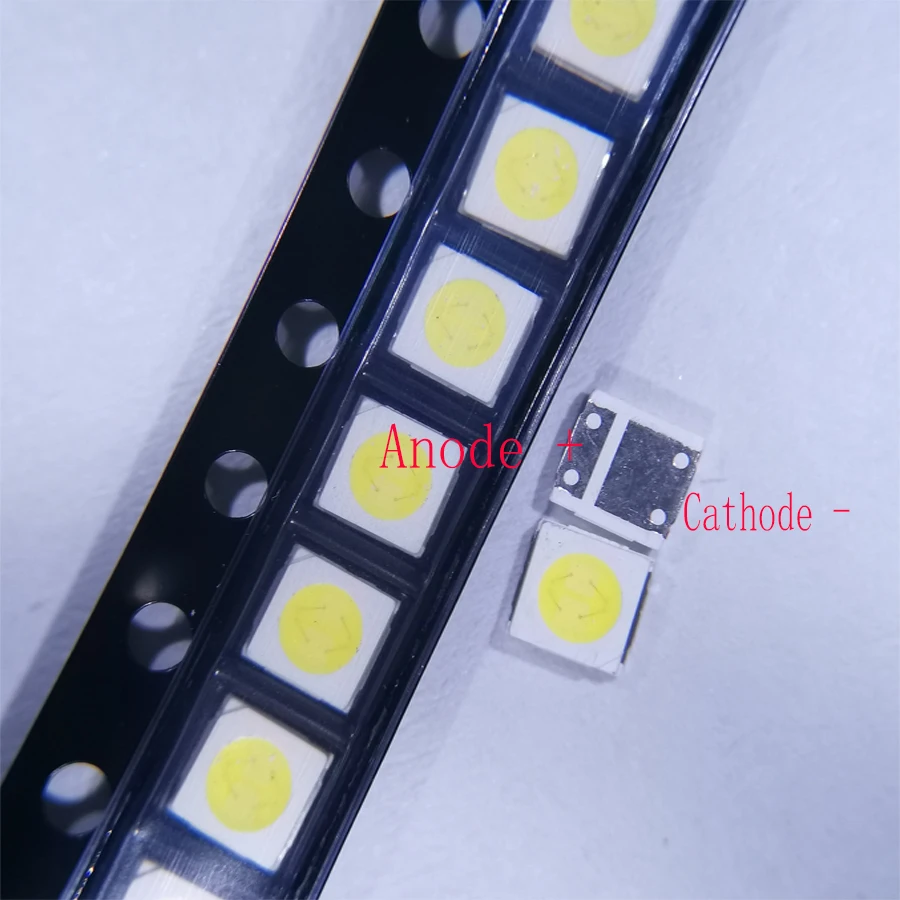 500pcs/lot Everlight 3030 Smd Led Beads 3v Cold White 1.5w For Tv ...
