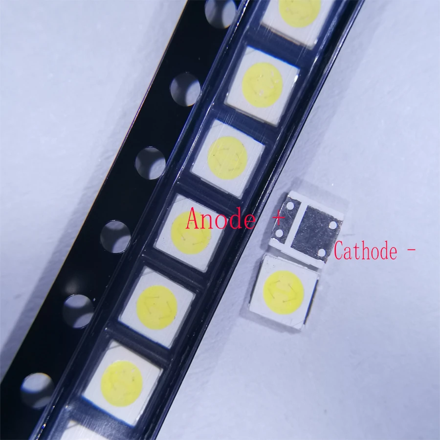 500pcs/lot Everlight 3030 Smd Led Beads 3v Cold White 1.5w For Tv ...