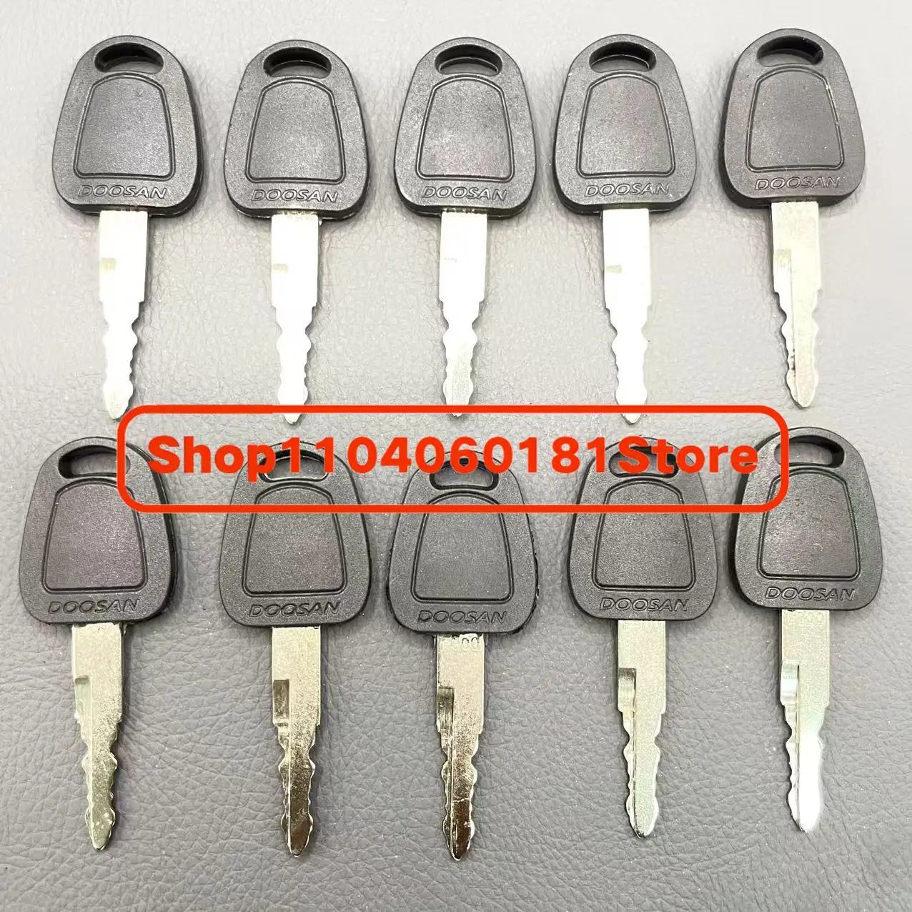 10pcs keys fits For Daewoo Doosan Key F900 For Bobcat Terex Excavator ...